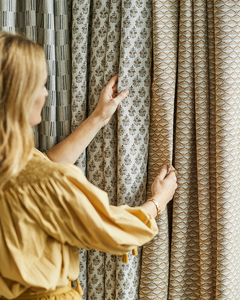 Sanganer Sahara Linen Fabric | By the Metre | Walter G – Walter G Australia