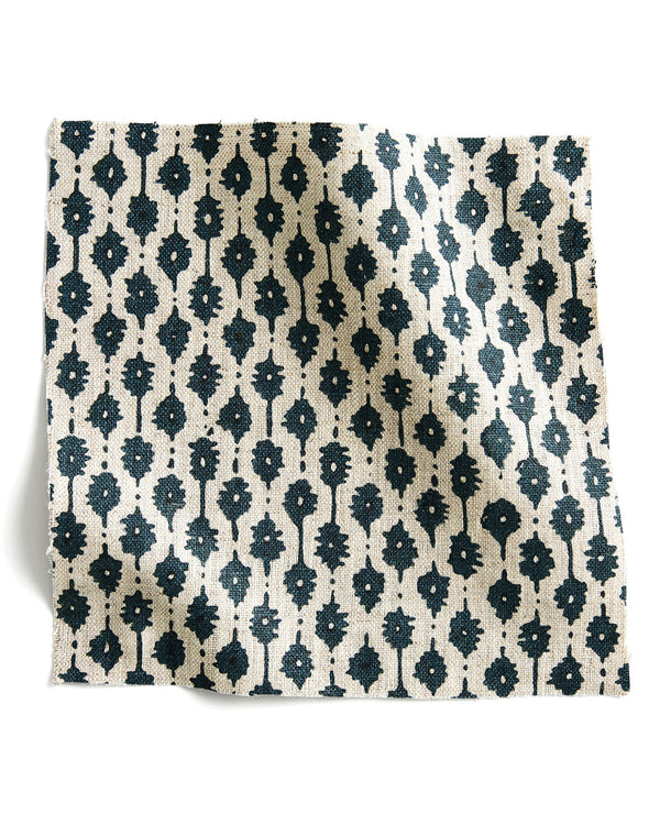 Siam Pacific Blue linen swatch – Walter G Australia